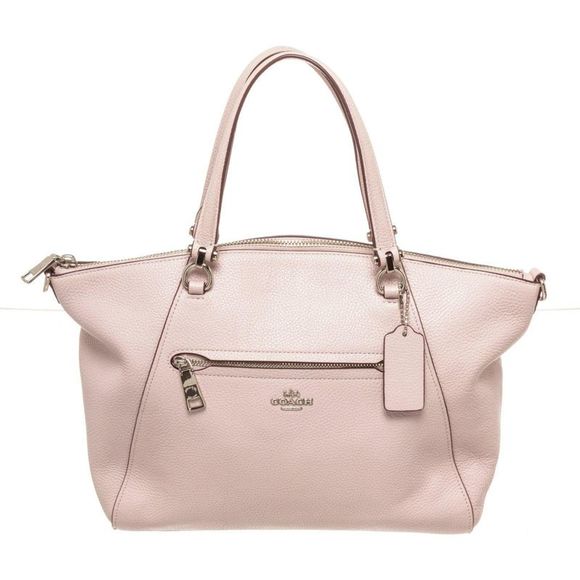 Coach | Bags | Coach Pink Leather Prairie Tote Bag | Poshmark
